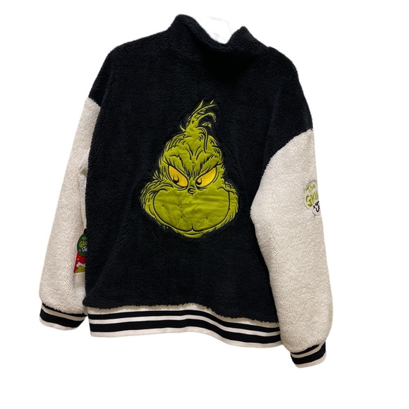 Dr. Seuss | Jackets & Coats | The Grinch X Justice Fleece Jacket | Poshmark
